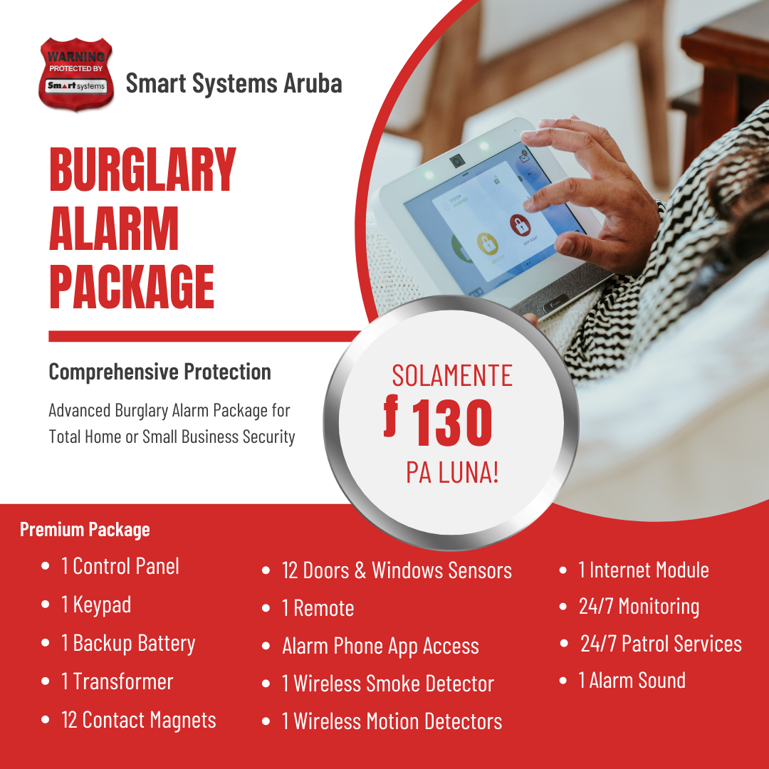Packages: Burglary Alarm – Smart Systems Aruba